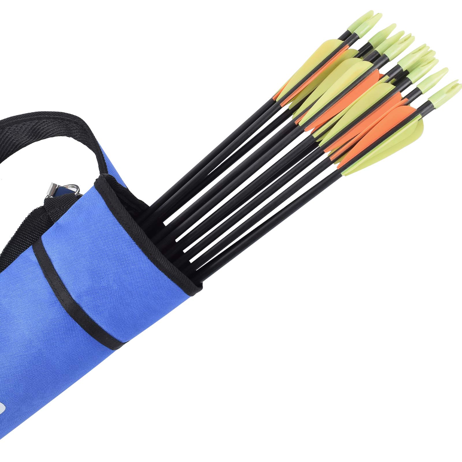 ELONG OUTDOOR Archery Arrow Quivers Back Hip Quiver Youth Adults Target Practice Arrows Holder Bag