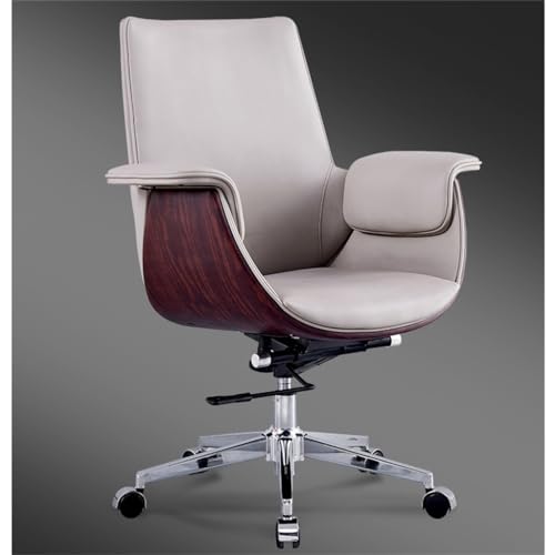 LNYHLXS Office Chair Leather Boss Chair Conference Chair Computer Chair