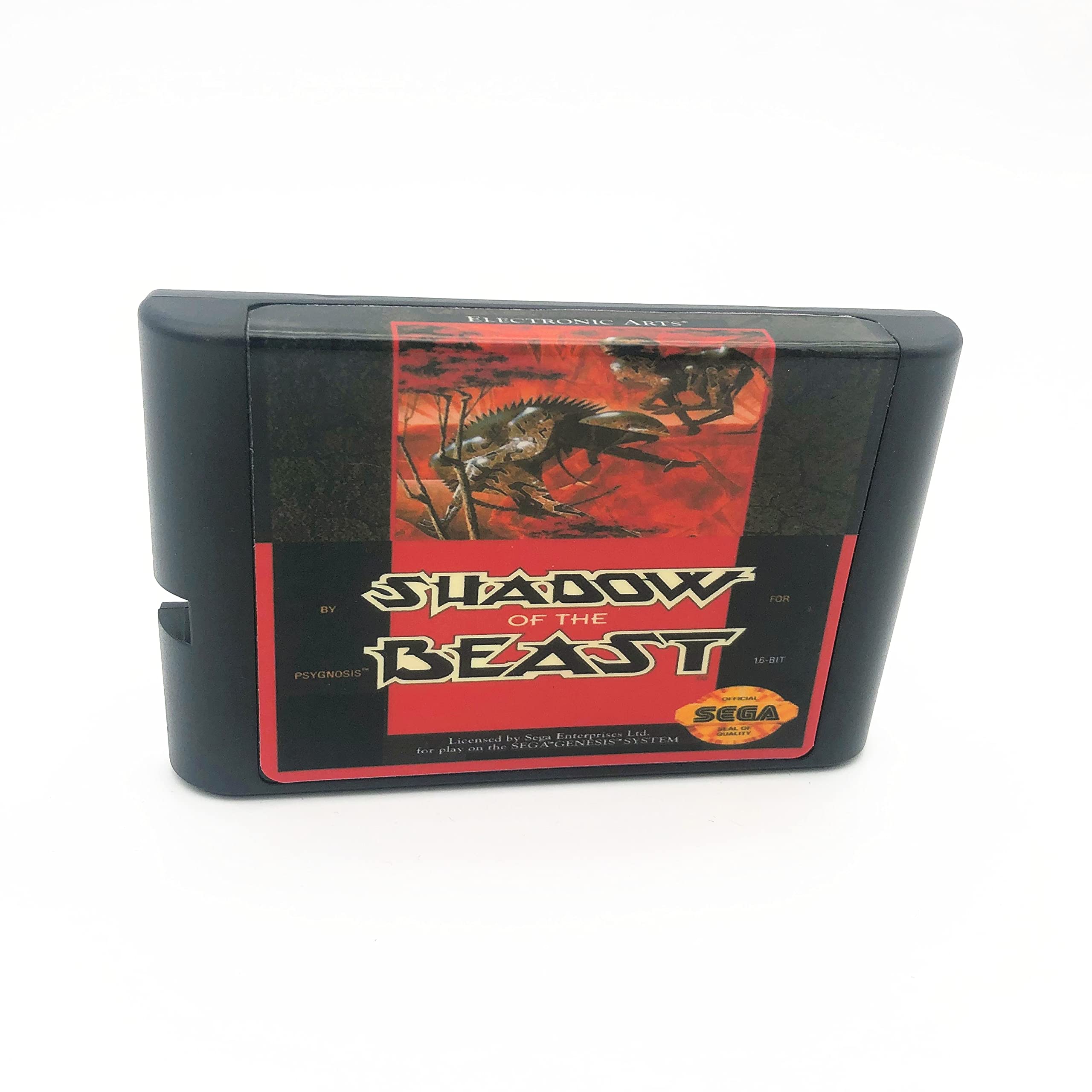 FR&J Shadow Of The Beast 1 For Sega Mega Drive &r Genesis System 16 Bit MD Games Card