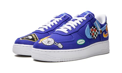Nike Womens WMNS Air Force 1 Low '07 PRM DX2306 400 Los Angeles Patched Up - Size 7W