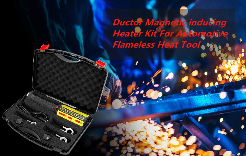 Ductor Magnetic inducing Heater Kit For Automotive Flameless Heat Tool Automotive Flameless Heat Tool Hand-held Thread-lock Compound Nuts Design