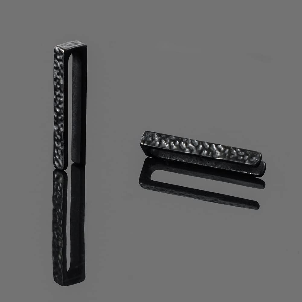 Earblity Gold Spike Ear Weights Hangers Plugs Tunnels Body Jewelry Piercing Stainless Steel For Stretching Ear Gauges Expander Stretcher 2PCS