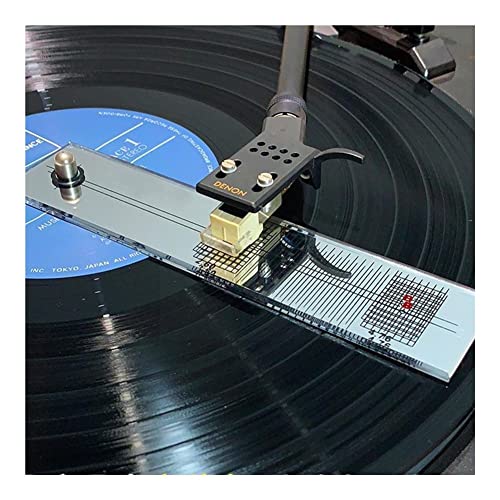 ELUSSO Record Weight for Vinyl Pickup Calibration Distance Meter Prong Record Phono Calibration LP Turntable Phonograph Stylus Vinyl Cartridge K9L5