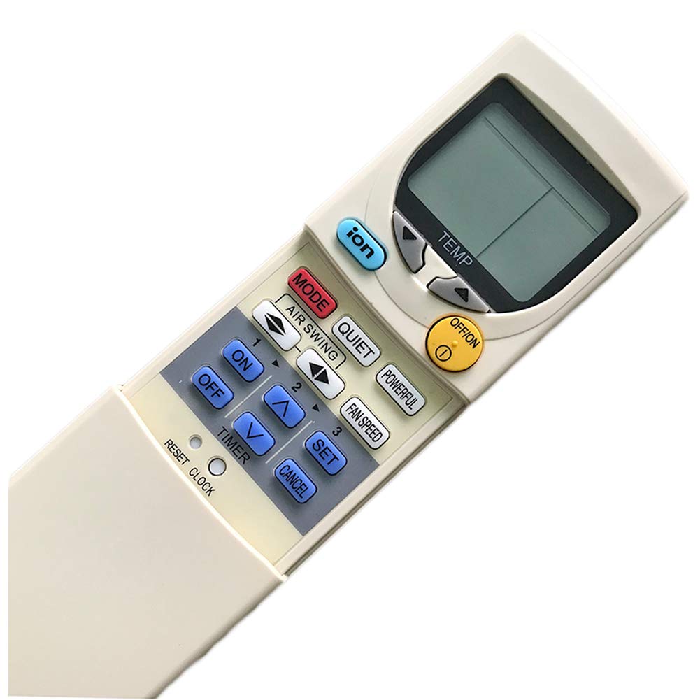 Replacement PANASONIC Air Conditioner Remote Control A75C2297 A75C2335 A75C2359 A75C2352 A75C2221 A75C2724 A75C2223 A75C2728 Work for CS-A12CKPG CS-A9CKPG CS-C12CKPG CS-C9CKPG CU-A12CKP6G CU-A9CKP6G