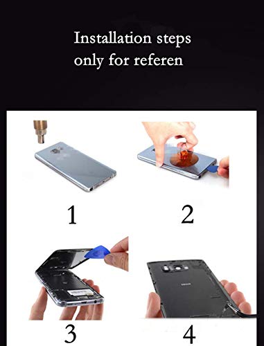 V60 ThinQ Back Glass Cover Replacement Housing Door with Tape Parts for LG V60 ThinQ V600 5G All Model with USB to Type-c Cable +Tools (Classy White)