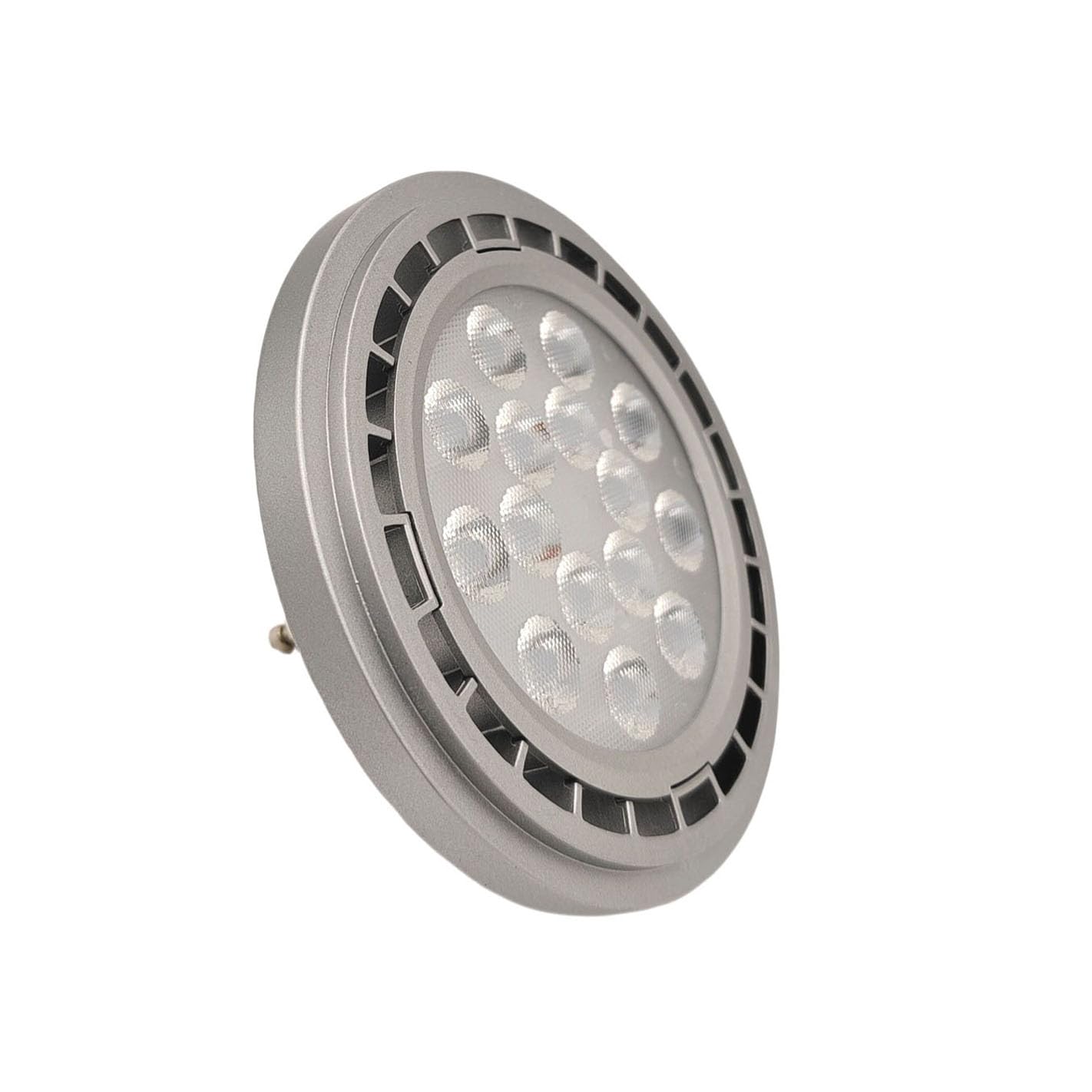 QLEE Dimmable GU10 Base AR111 15W 30°Beam Angle SMD LED Bulb 3000k Warm Light AC120V Spotlights Down Track Light 1500Lm
