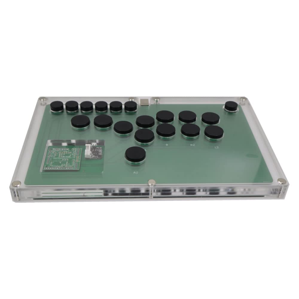 FightBox B1-PS5 Ultra-Thin All Buttons Leverless-Style Arcade Game Controller For PS5/PS4/PS3/PC Hot-Swap Cherry MX