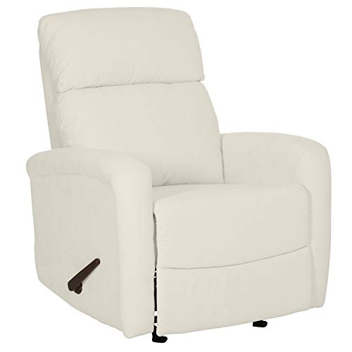 Domesis Rocker Recliner Chair in Cream Chenille