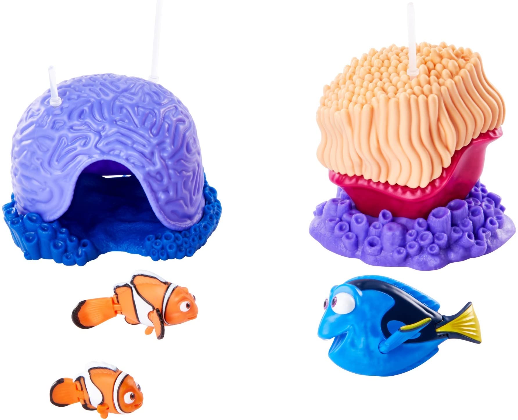 Disney Pixar Featured Favorites Finding Nemo Collectable Figures Marlin, Nemo & Dory with Accessories, Posable Toys with Authentic Look, Collectors Gift Ages 6 Years & Older