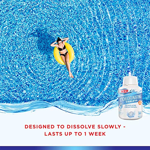 HTH 42031 1" Chlorinating Tablets Swimming Pool Chlorine, 5 lbs