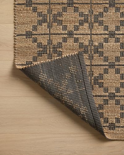 Loloi Chris Loves Julia x Judy Natural/Graphite 5'-0" x 7'-6" Area Rug