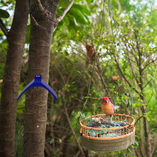 ULTECHNOVO 30Pcs Dove Food Dove Rest Stand Frame Plastic Pigeon Perches Bird Dwelling Rest Roost Holder Support Cage Accessories for Dove Pigeon Other Bird perches Birds Dove Rest Stand