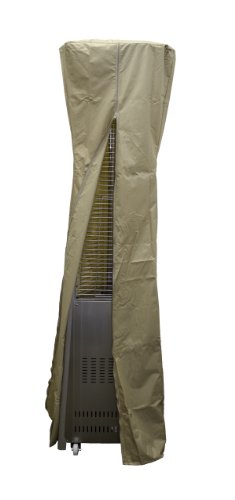 Hiland HVD-TGTCV-M Heavy Duty Waterproof Triangle Glass Tube Heater Cover-94-Mocha, 94"