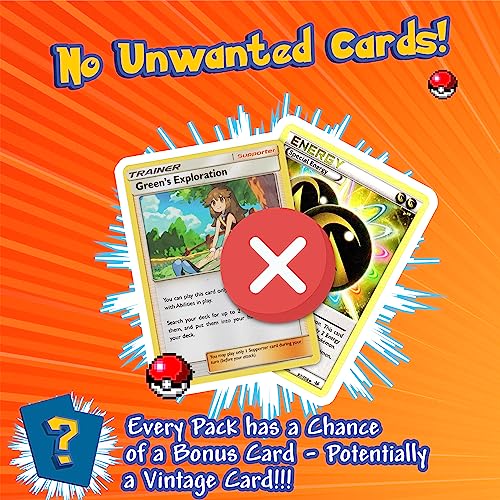 Ultra Rare PKMN Cards Starter Pack - 10 Holo, 2 Ultra Rare, 50 Assorted Cards with Deck Box – No Duplicates - Limited Edition | Surprise Your Friends & Boost Your Collection and Battle Skills- 62 Pack