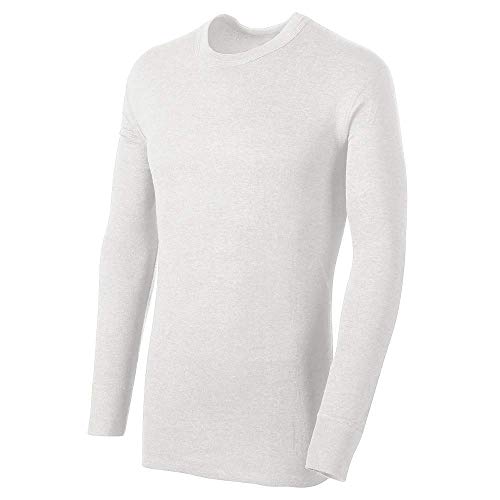 Duofold Men's Mid-Weight Wicking Crew Neck Top, Navy, Medium
