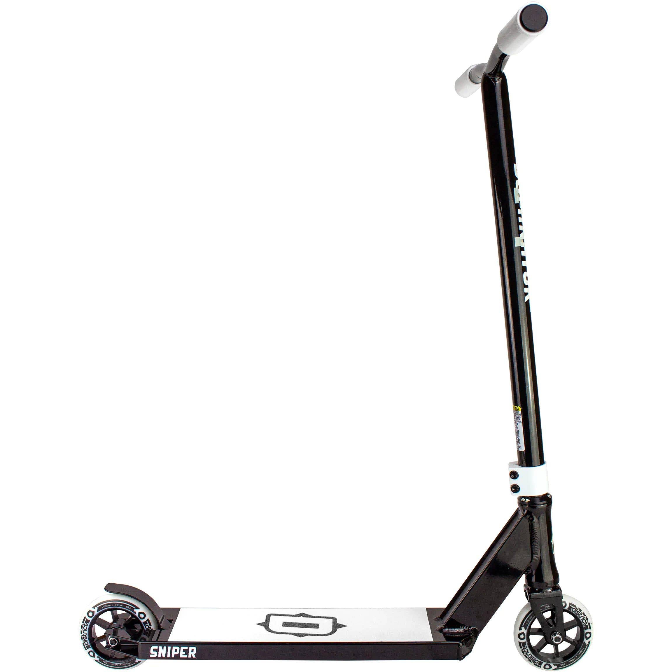 Dominator Sniper Complete Pro Stunt Scooter (Black/White)
