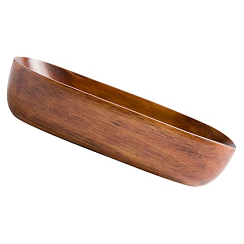 Flatware Tray Wooden Pallet Cake Tray Snack Container Cookie Plate Entryway Bowl Snack Bowl Afternoon Tea Tray Dessert Plate Tableware Tray Paper Cup Light Brown Tableware 1pc