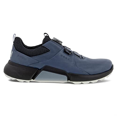 ECCO Men's Biom Hybrid 4 BOA Gore-TEX Waterproof Golf Shoe, Ombre/Black, 10-10.5