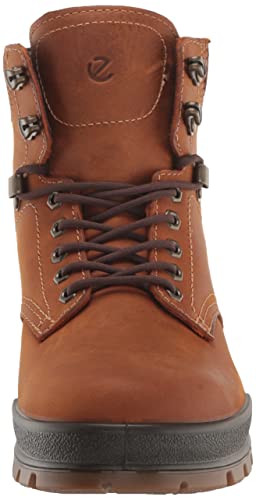 ECCO Men's Track 25 Waterproof Plain Toe Tie Hiking Boot, Amber Nubuck, 12-12.5
