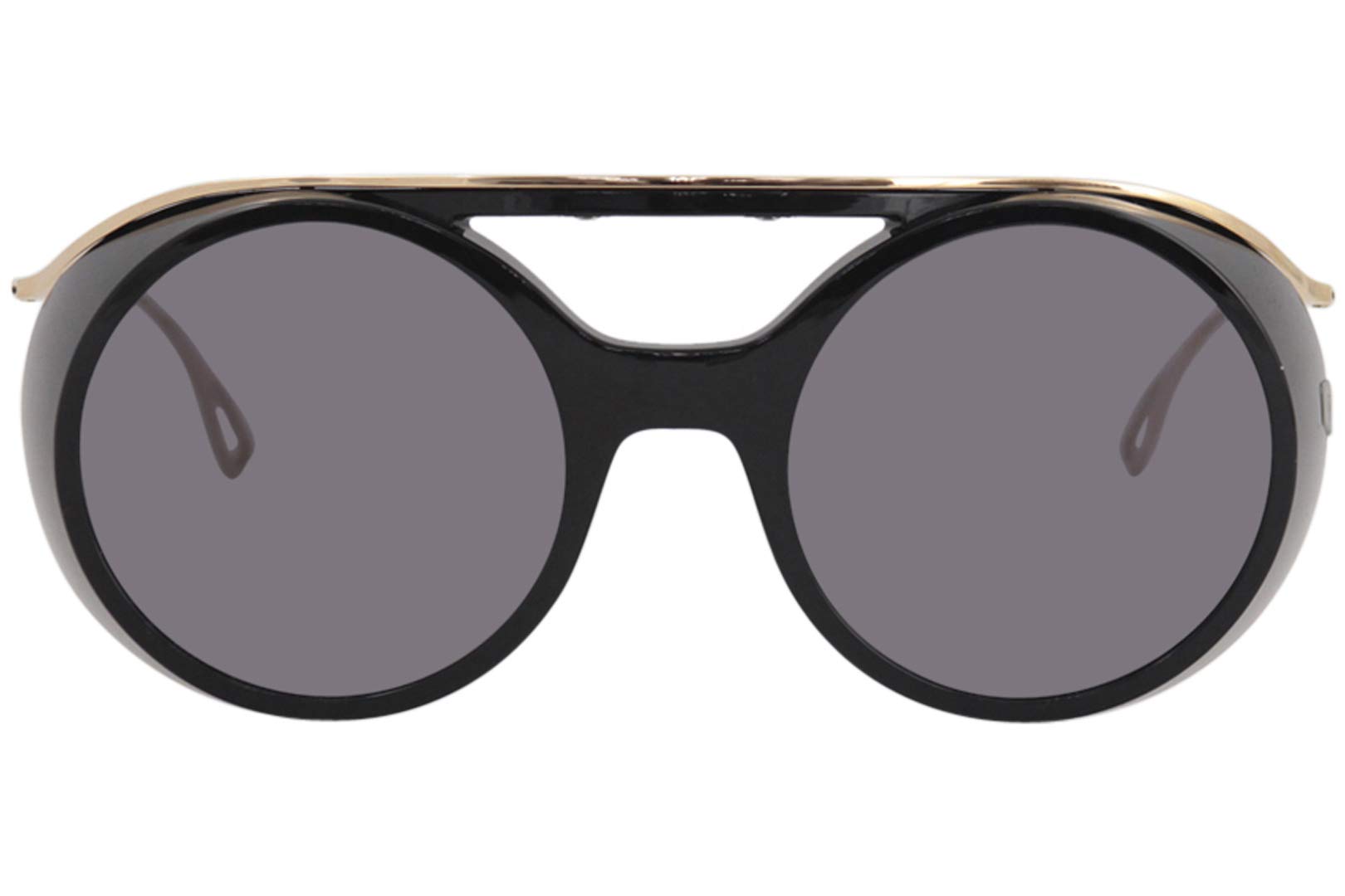 Dita - Nacht-One Black Gold Oval Women Sunglasses - 56mm