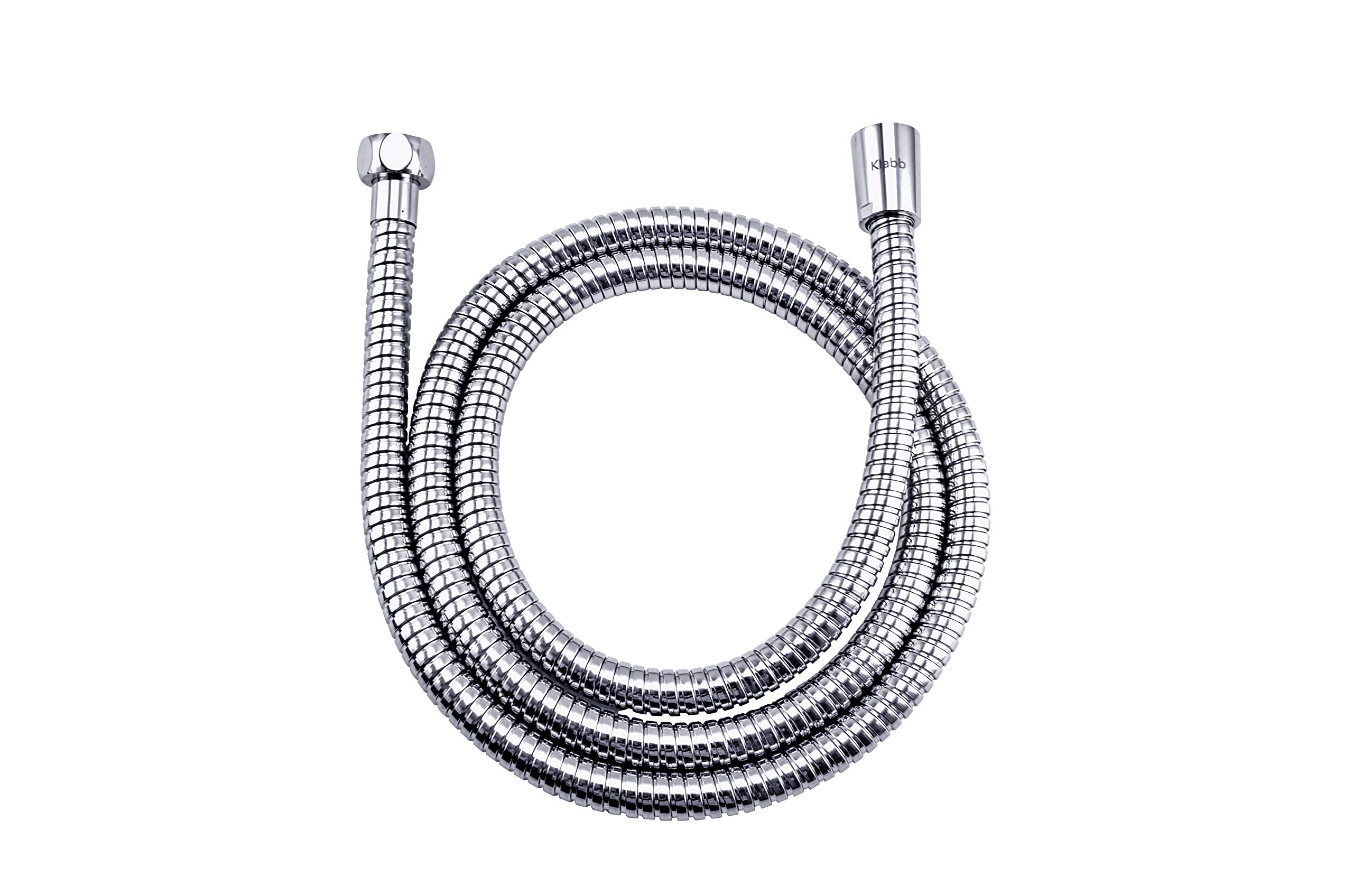 Klabb shower set K-7 High Pressure 3.9 inches Chrome Face Handheld Shower with Hose with 5 function.impluse+trickle+massage+spray+rainfall