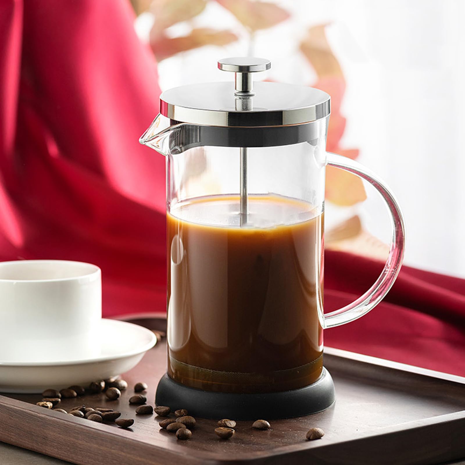 PRETYZOOM Coffee Maker Portable Coffeepot Manual Coffeepot Household Coffeepot Coffee Milk Maker Coffeepot for Home Coffee Milk Bubbler Coffee Teapot Espresso Maker Pot