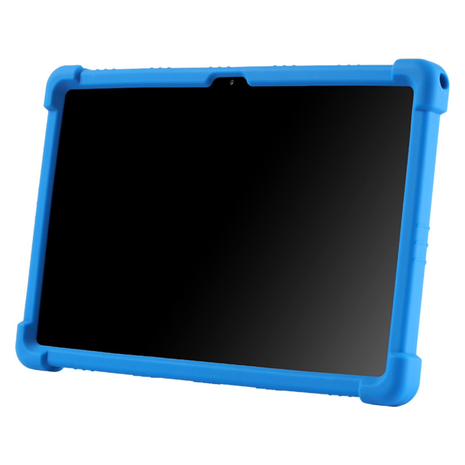 HminSen Case for TECLAST T40 Plus / T40 Pro 10.4 inch Android 11 Tablet, Kids Friendly Soft Silicone Stand Protective Cover (Black)
