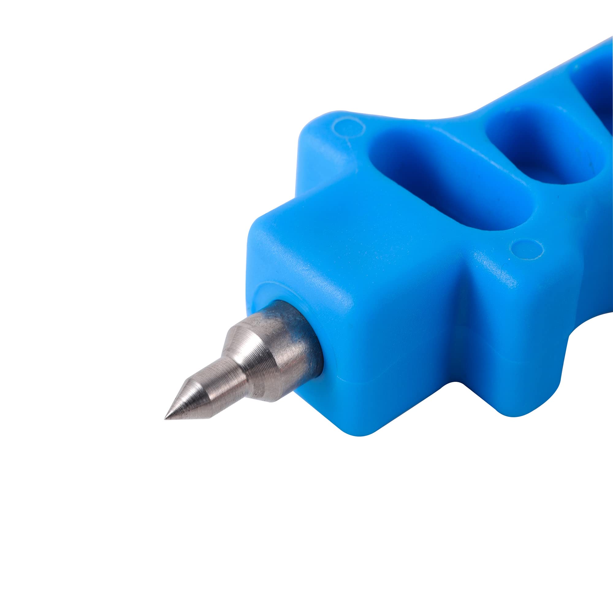 FOGWOWO 2-in-One Drip Irrigation Tubing Hole Punch with 20 pcs Plugs,Drip Irrigation Tool Used for 1/4 inch Fitting and Emitter Insertion,1 Pcs-Blue