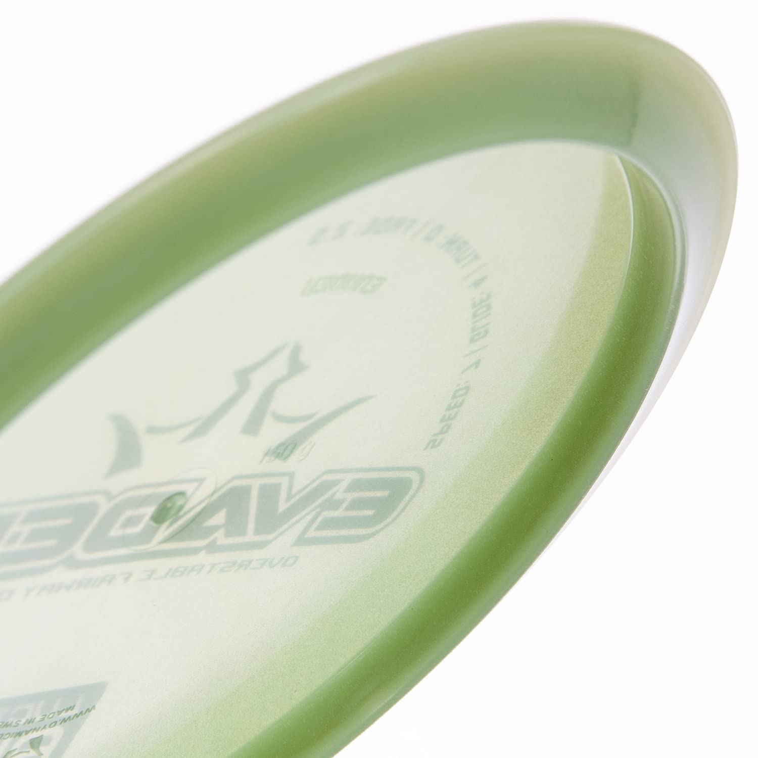 Dynamic Discs Lucid AIR Evader | Fairway Driver Disc Golf Disc | Controllable Speed and Excellent Glide | Lightweight Frisbee Golf Disc | Easy to Throw (Green)