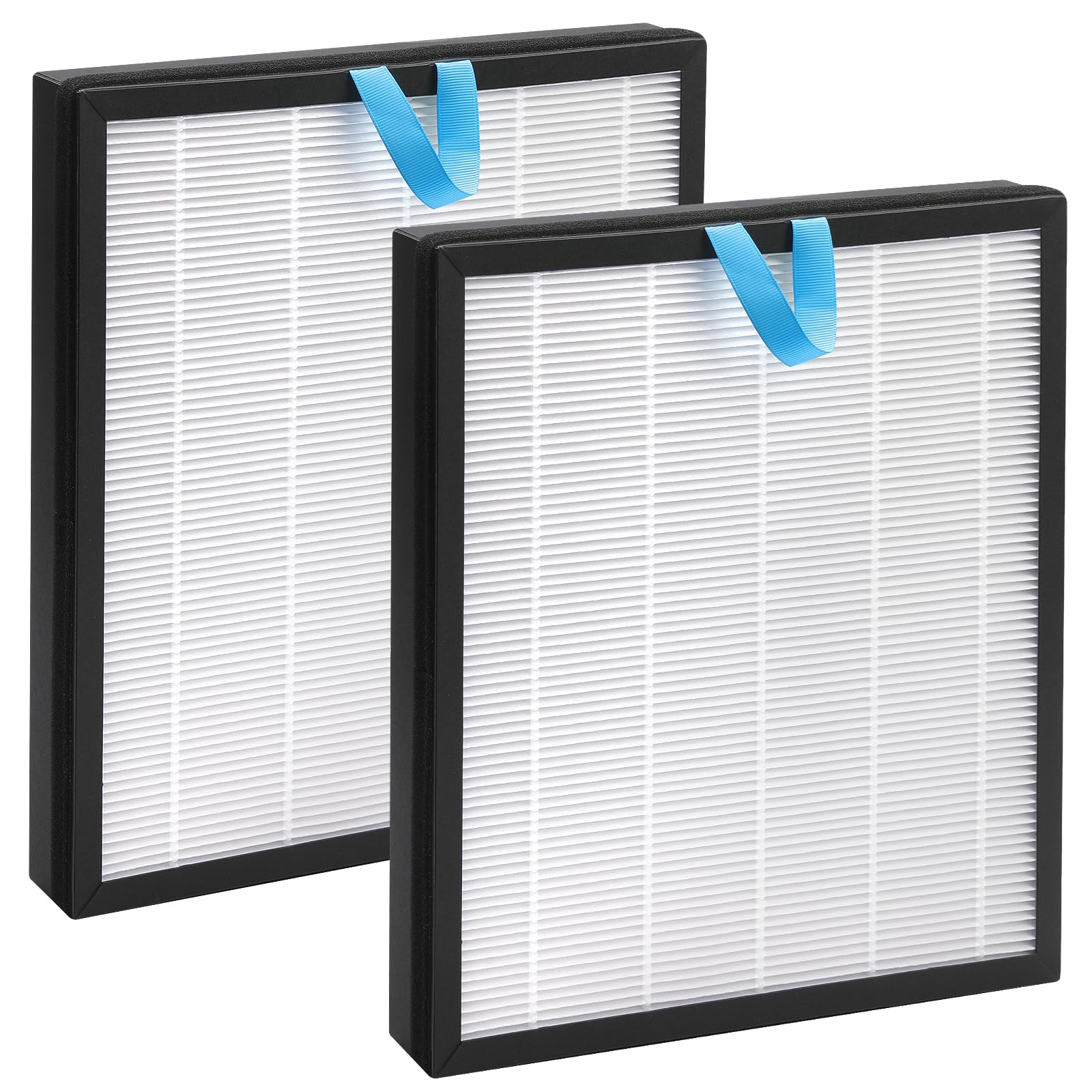 Gazeer Vital 100S Replacement Filter Pet Compatible with LEVOIT Vital 100S,3-in-1 H13 True HEPA + High-Efficiency Activated Carbon Filter,Vital 100S-RF-PA (LRF-V102-YUS), Yellow, 2-Pack