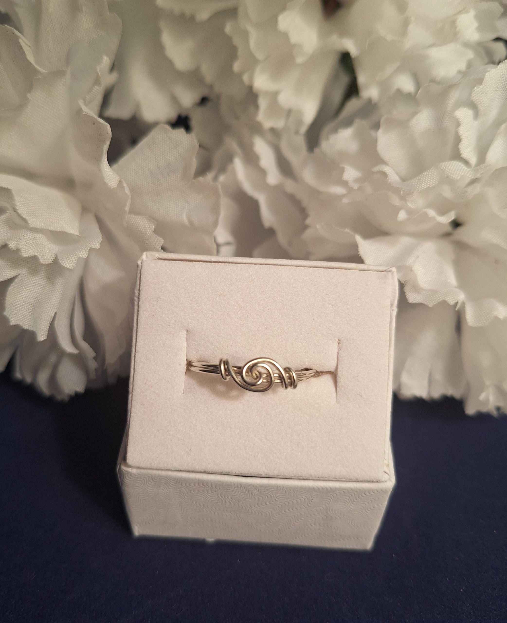 Ring Thumb Ring Pinkie Ring - .925 Sterling Silver or 14 K Gold Filled - Sizes 4, 5, 6, 7, 8, 9, 10, 11, 12