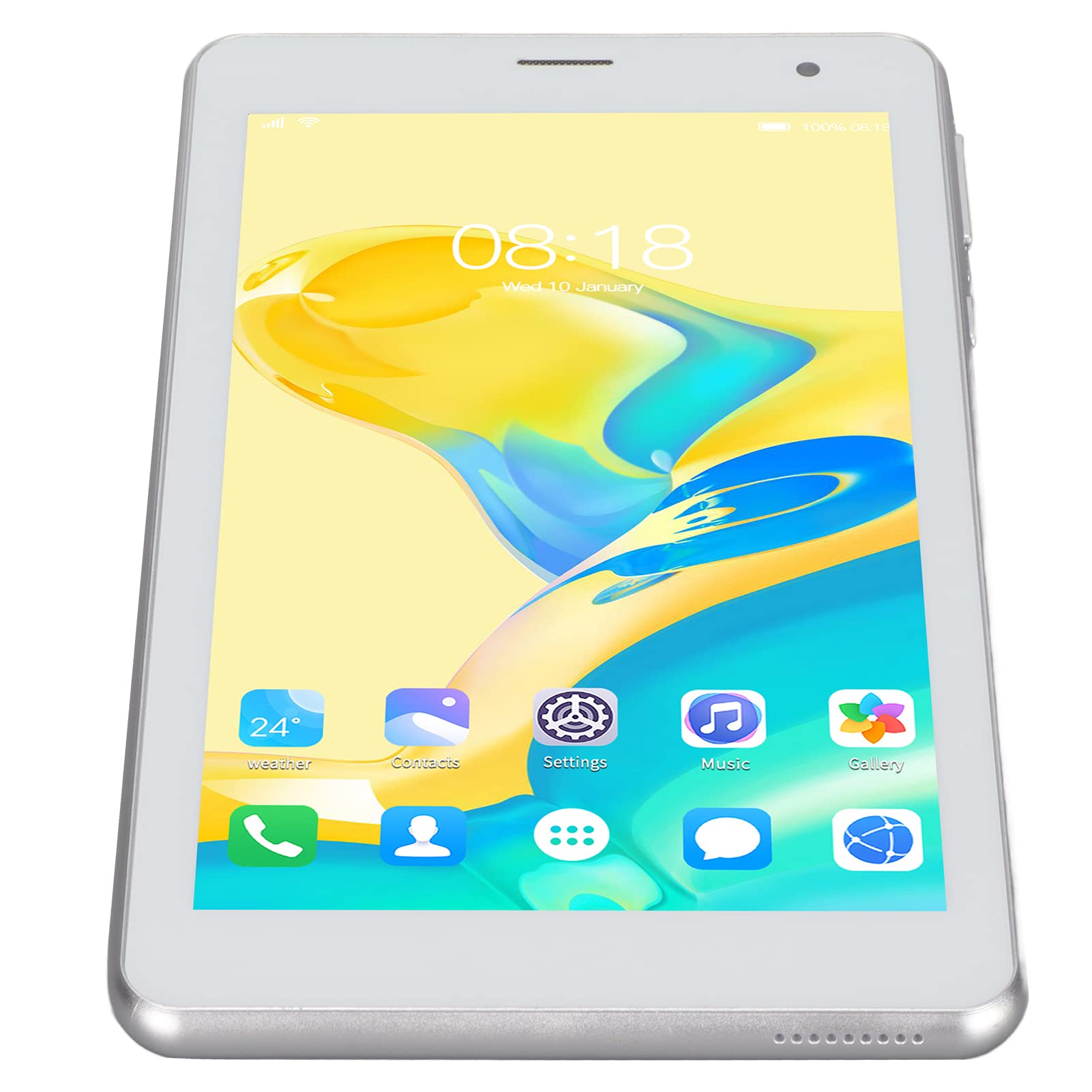 Jakoo 7 inch Tablet 2.4G 5G 2G 32G RAM 128GB Dual Band Kids Tablet Holder for Home use US Plug