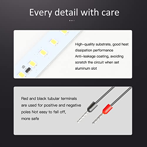 Official Creality Ender 3 LED Light Kit, 3D Printer LED Light Bar 24V 5W for Ender 3/Ender 3 Pro/Ender 3 V2/Ender 3 Neo/Ender 3 V2 Neo