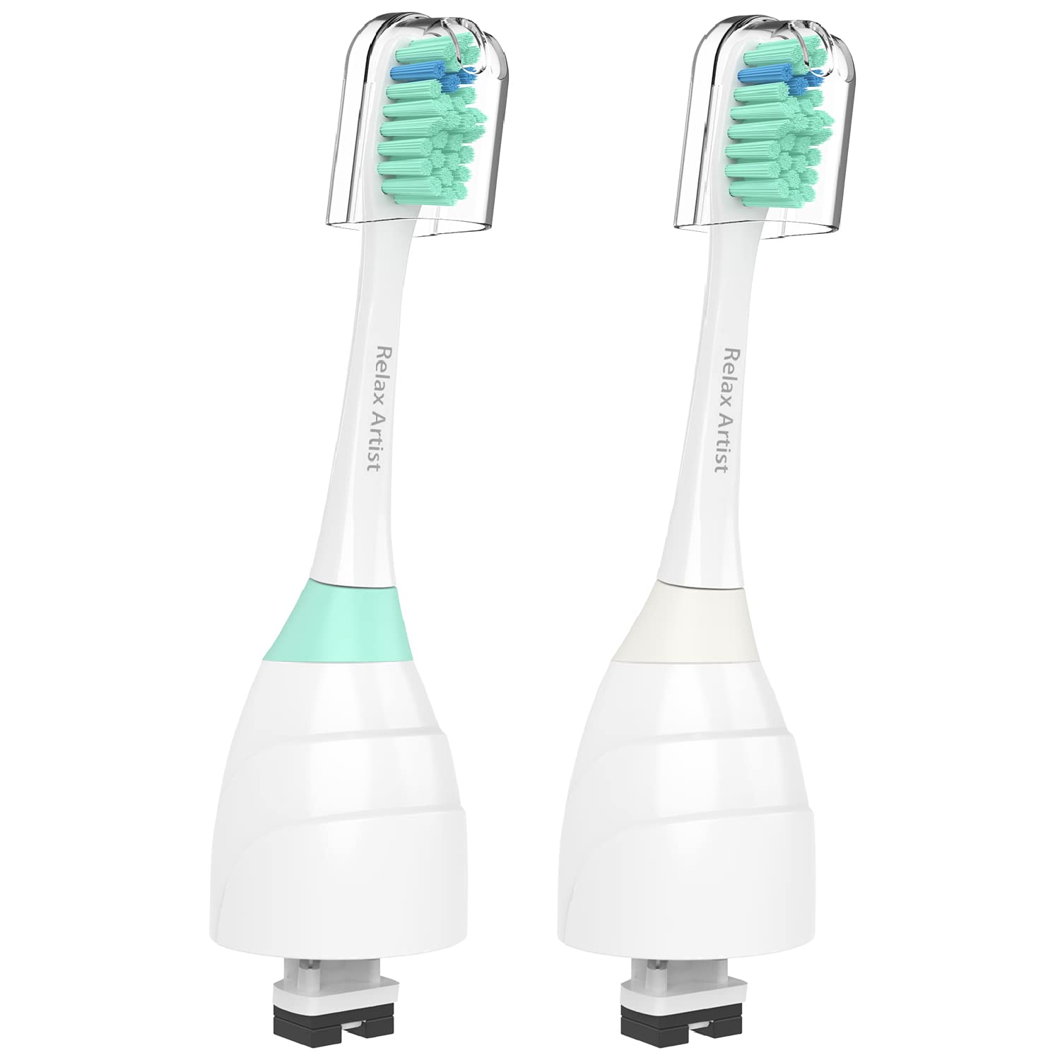Relax Artist Replacement Toothbrush Heads for Deep Cleaning, Compatible with Phillips Sonicare Electric Tooth Brushes, Fit for E-Series, Essence, Xtreme, Elite, Advance