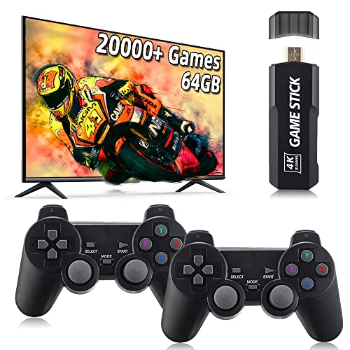 GD10 Retro Game Console TV HD Output Plug and Play Games Console Stick Video Gaming Consoles Preinstalled System 2 Controllers