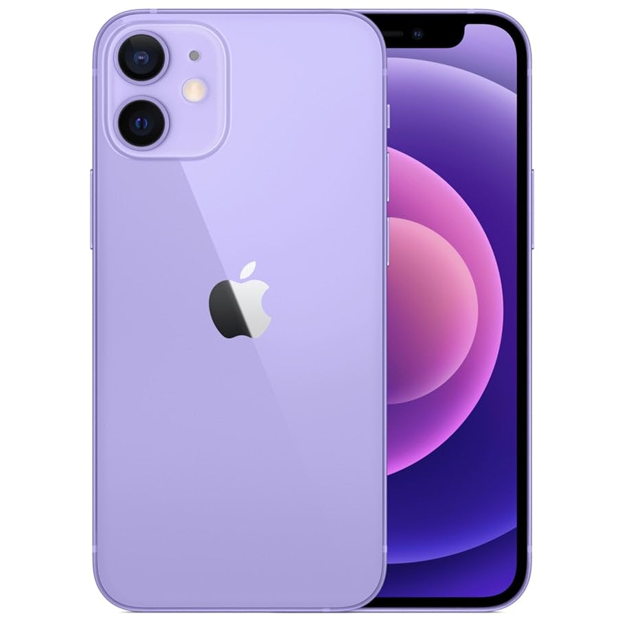 Used Apple iPhone 12 Mini Unlocked Cellphone 5.4" 4GB RAM 64/128/256GB ROM Hexa Core A14 iOS 12MP Face ID NFC 5G Mobile Phone Single Phone/White / 64G|4GB