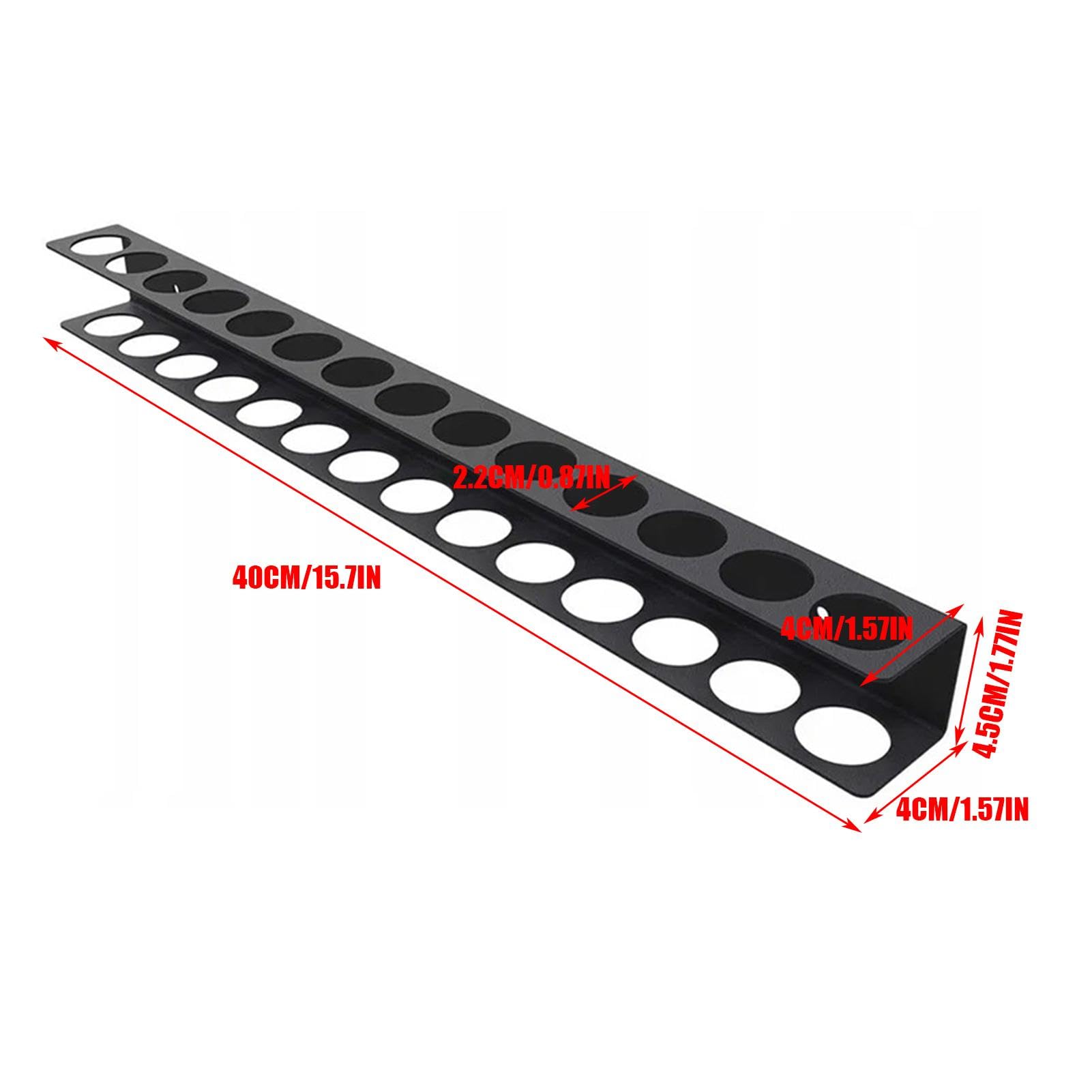 Generic Screwdriver Organizer - Screwdriver Holder Wall Mount | Toolbox Screwdriver Organizer | Screwdriver Rack Organizers and Storage | Screwdriver Rail Organizer | Fits up to 14 Screwdrivers