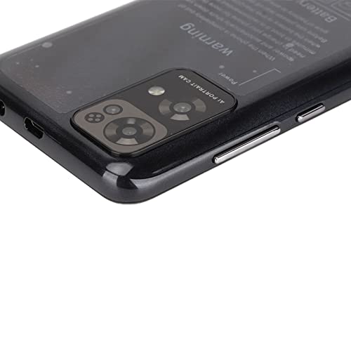 Jeanoko Ultrathin Smartphone, 5.45in Full Screen Phone HD Camera 4GB ROM for Ring Up(Black)