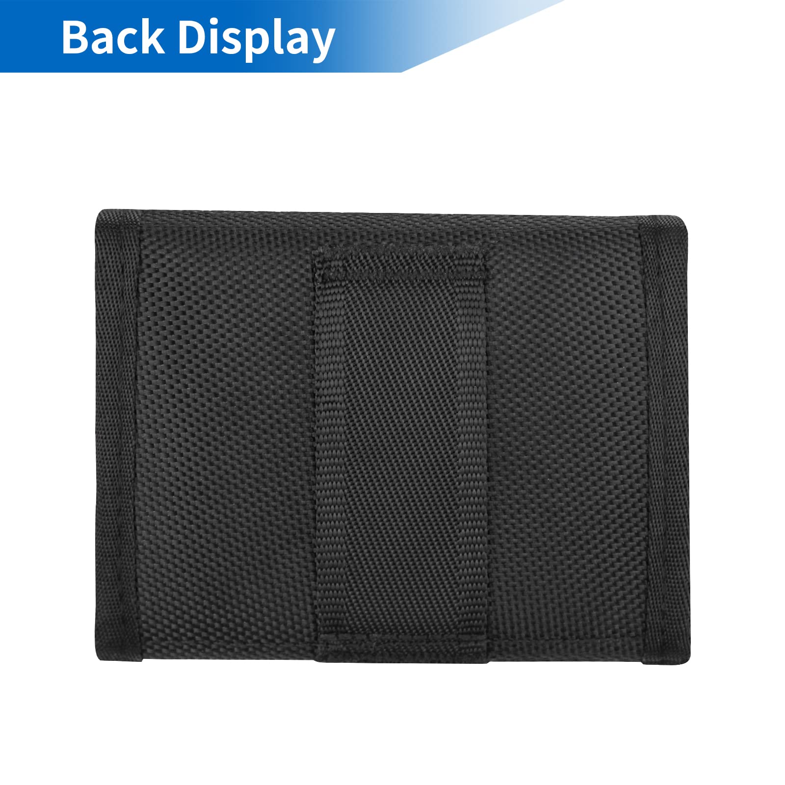 Glove Pouch for Duty Belt, Double Glove Holder Latex Disposable Pouch Nylon for Police Firefighter EMS Paramedic First Responders Ullnosoo for 2 and 2.25" Belt