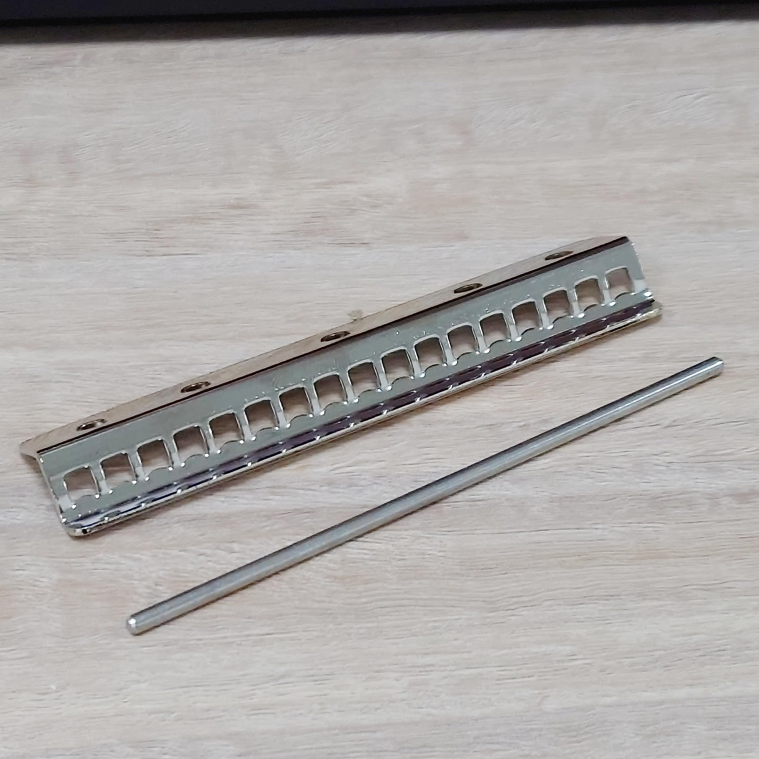 FarBoat 17 Keys Kalimba DIY Metal Replacement Parts Thumb Piano with Screws