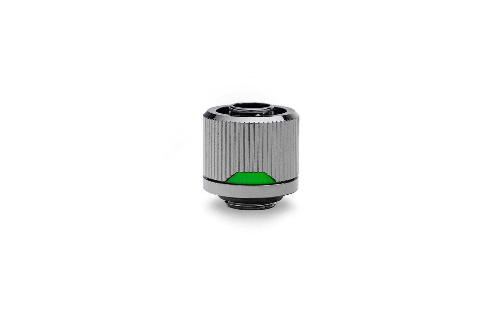 EKWB EK-Quantum Torque STC-10/16 Compression Fitting for Soft Tubing, 10/16mm (3/8" ID, 5/8" OD), Black Nickel, 4-pack