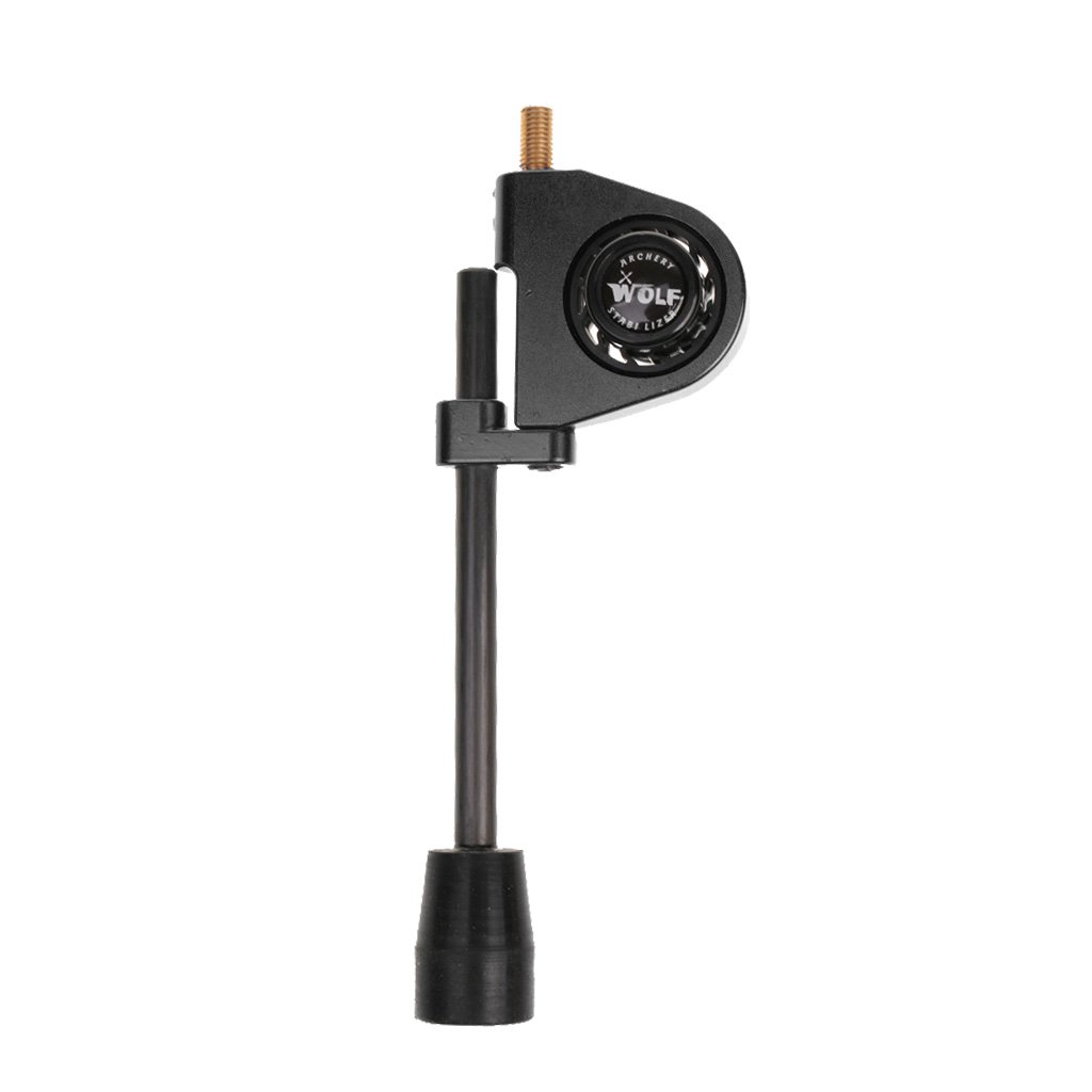 Dovewill Outdoor Alloy Archery Stabilizer Compound Bow String Suppressor Stop Silencer