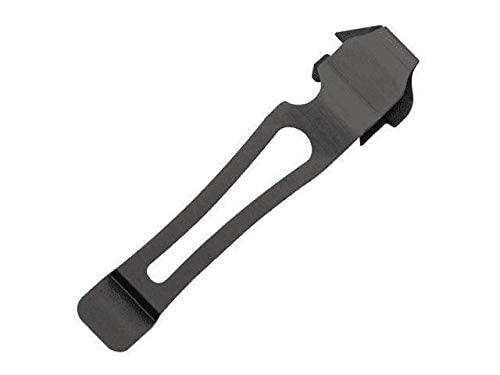 Leatherman 934855 Quick Release Black Multi-Tool Pocket Clip with Lanyard Ring for Leatherman Charge AL, Charge ALX, Charge Ti, Charge TTi, Charge XTi, Original Surge, Surge, and Wave Multi-Tools