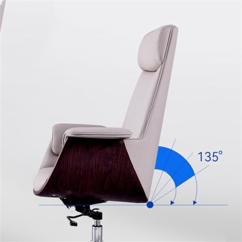 LNYHLXS Office Chair Leather Boss Chair Conference Chair Computer Chair