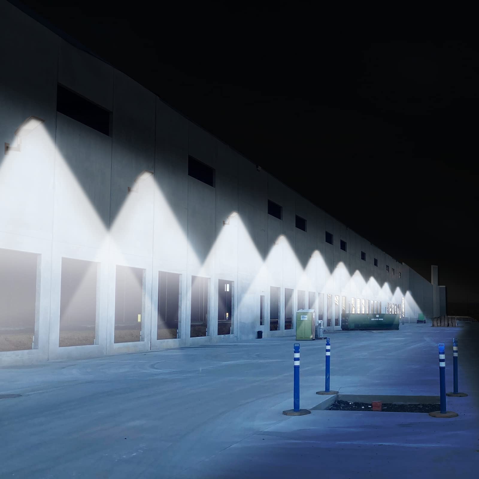 JC-LGL 200W LED Parking Lot Lights Bundle L-Shape 90 Degree Wall Mount Bracket