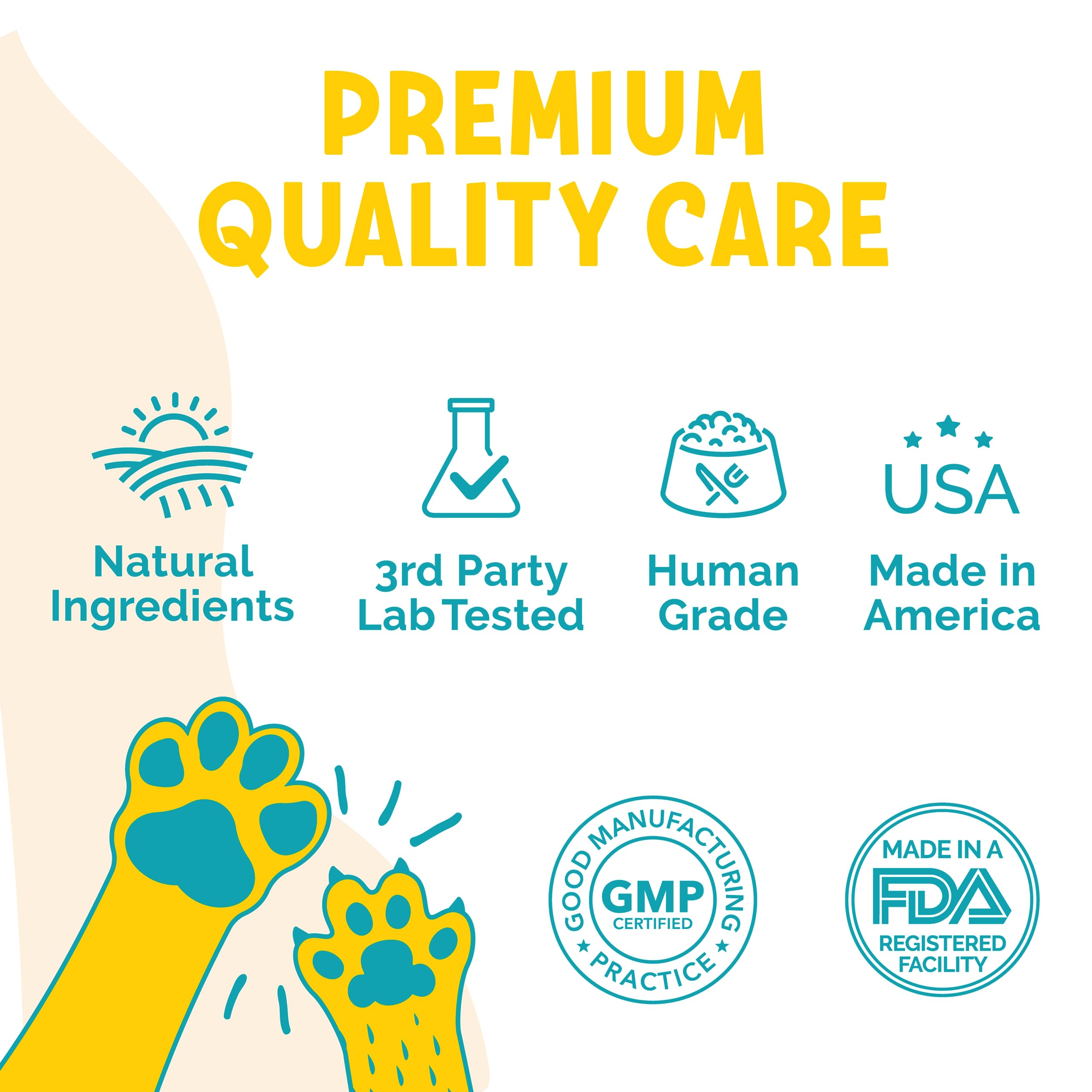 LuckyTail Dog Calming Chews โ Anxiety Treats - Hemp - Melatonin for Dogs - Magnesium - Calming Aid for High Stress Separation Thunderstorms Fireworks