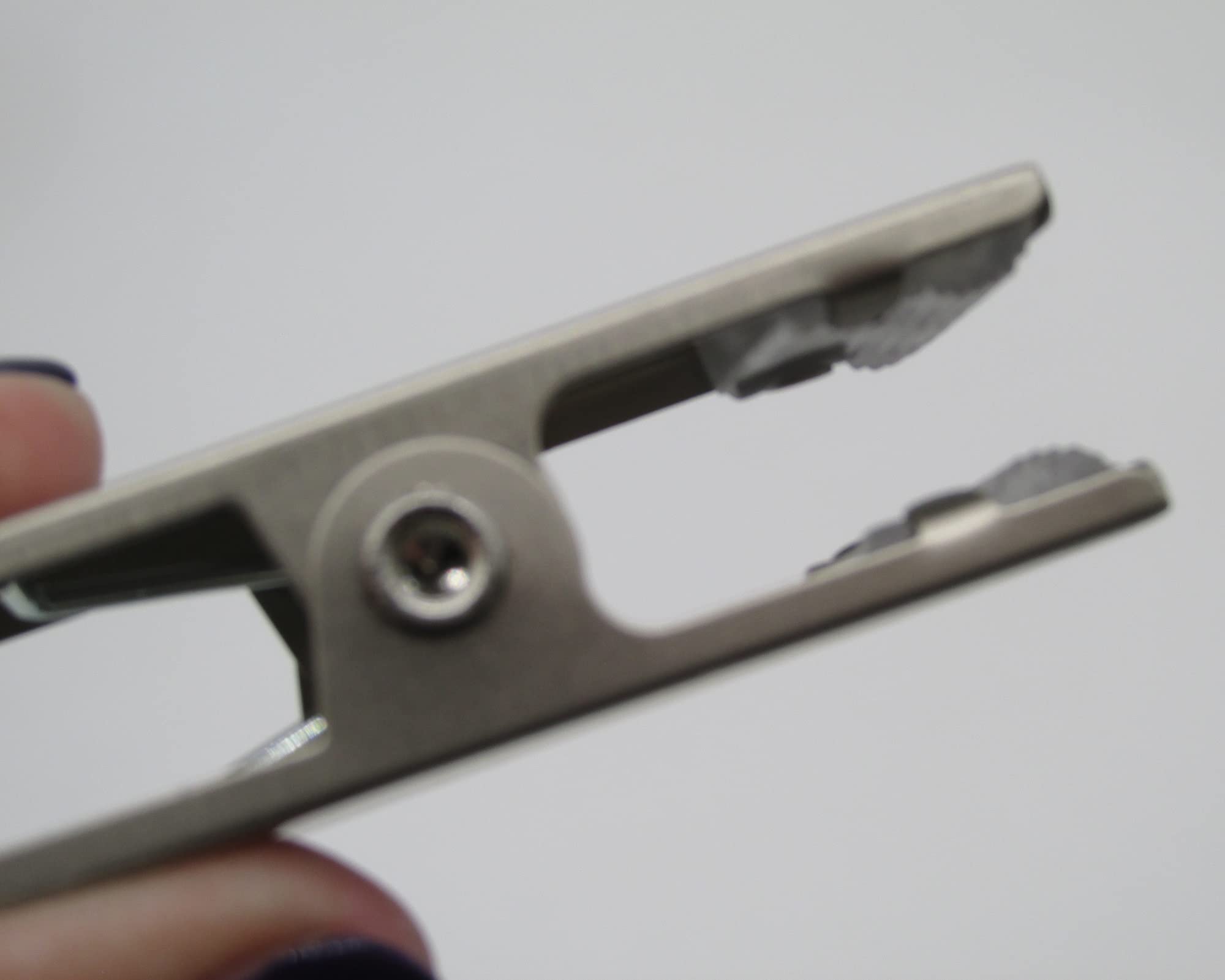 NAHANCO FITTING CLIP BC12 Fitting Clips for Alterations, Brushed Chrome (Pack of 12)