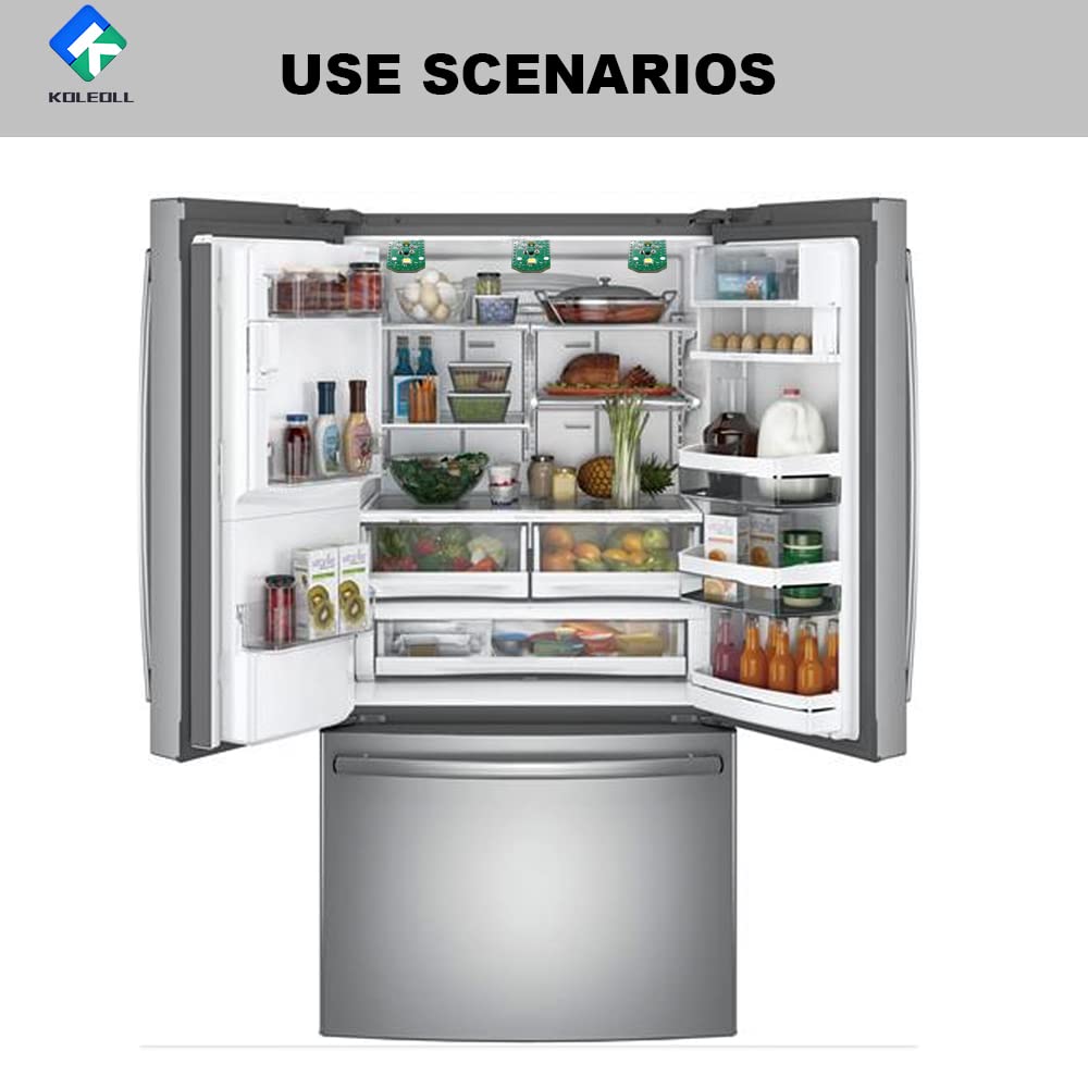 KOLEOLL WR55X11132 Refrigerator LED Light Board Bulb Compatible with GE 3033142 PS4704284 WR55X25754 WR55X26486
