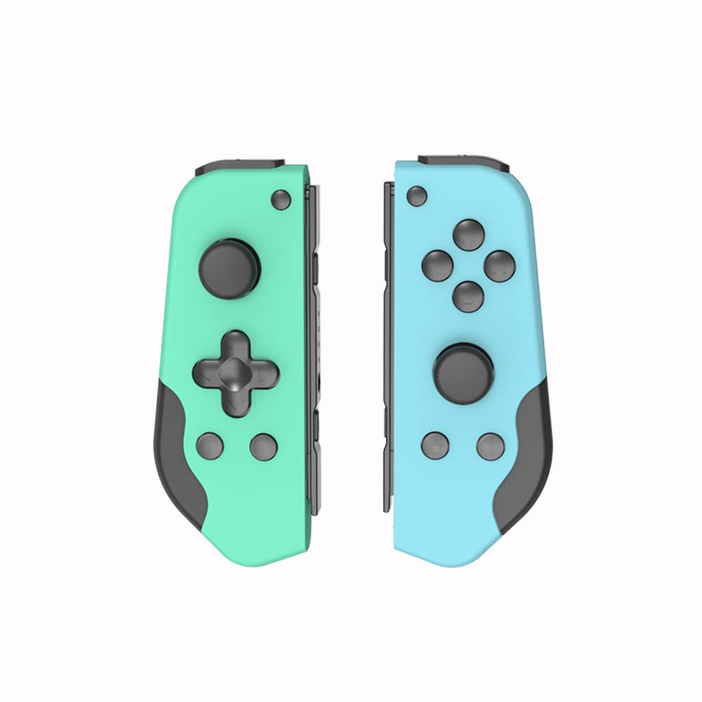 EJGAME Wireless Joy Pad Controller Replacement Compatible with Switch,Left and Right Remote Controllers Compatible with Switch (Green and Blue)