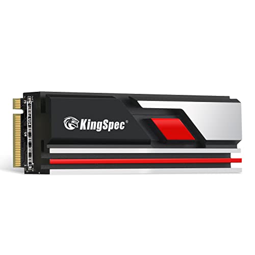 KingSpec 1TB NVMe SSD Gen 4x4, M.2 2280 PCIe 4.0 Gaming SSD, up to 7400MB/s, 3D NAND Flash Internal Hard Drive for Laptop & PC Desktop
